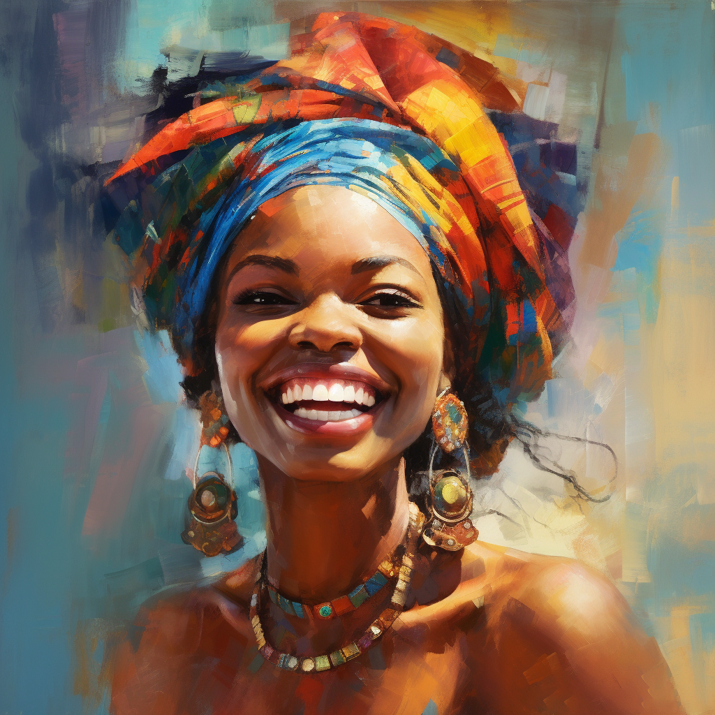 Obrazy Ženy - Feel Happy